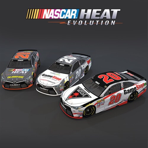 NASCAR Heat Evolution – GameStop / Erik Jones Paint Scheme Pack | Deku ...