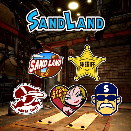 SAND LAND - Rao and Thief Decal Set | Deku Deals