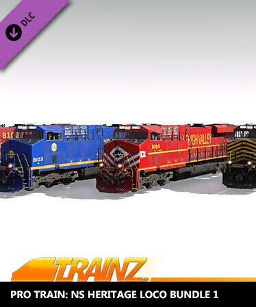 Trainz Railroad Simulator 2022 – Trainz 2022 DLC - Pro Train: NS Heritage Loco Bundle 1 | Deku Deals
