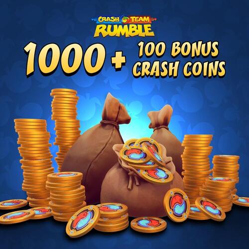 Crash Team Rumble – 1,100 Crash Team Rumble Crash Coins | Deku Deals
