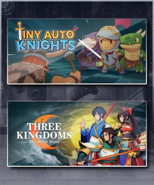 Tiny Auto Knights & Three Kingdoms: The Blood Moon Bundle | Deku Deals