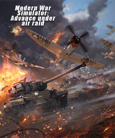 Modern War Simulator: Advance under air raid | Deku Deals