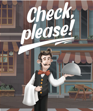 Check, please! : Restaurant Simulator | Deku Deals