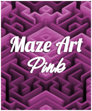 Maze Art: Pink | Deku Deals