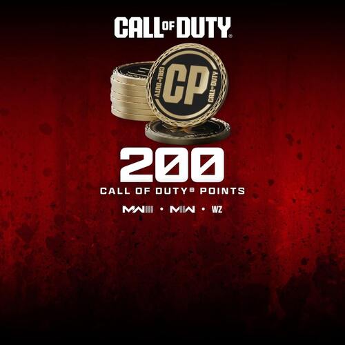 Call of Duty – 200 Black Ops 6 or Call of Duty: Warzone Points | Deku Deals