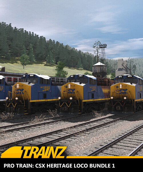 Trainz Railroad Simulator 2022 – Trainz 2022 DLC - Pro Train: CSX Heritage Loco Bundle 1 | Deku ...