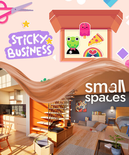 Sticky Business + Small Spaces Bundle | Deku Deals