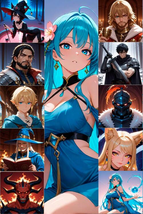 Fantasy Avatars & Anime: Fantasy Uni 2 | Deku Deals