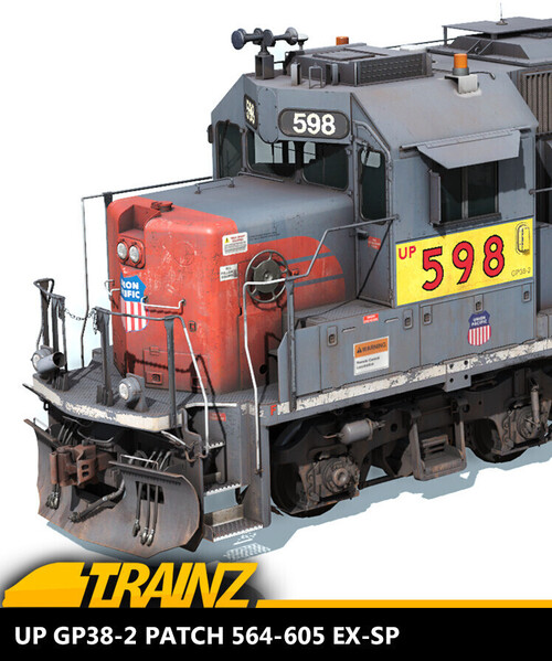 Trainz Railroad Simulator 2022 – Trainz 2022 DLC - UP GP38-2 Patch 564-605 EX-SP | Deku Deals