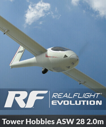 RealFlight Evolution - Tower Hobbies ASW-28 | Deku Deals