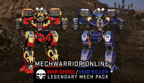 MechWarrior Online - Void Killer and War Ghoul Legendary Mech pack ...