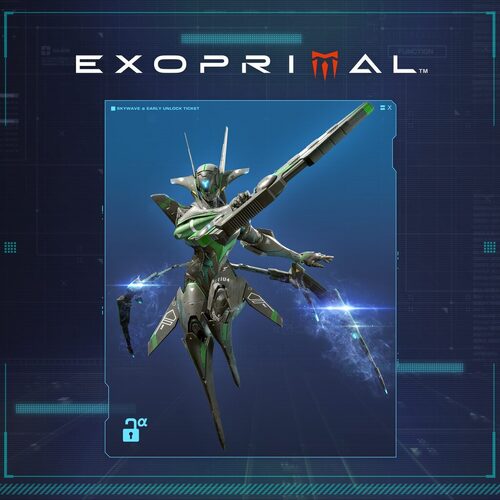 Exoprimal Skywave α Early Unlock Ticket Deku Deals