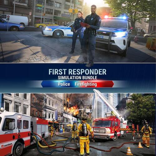First Responder Simulation Bundle: Police Firefighting First Responder ...