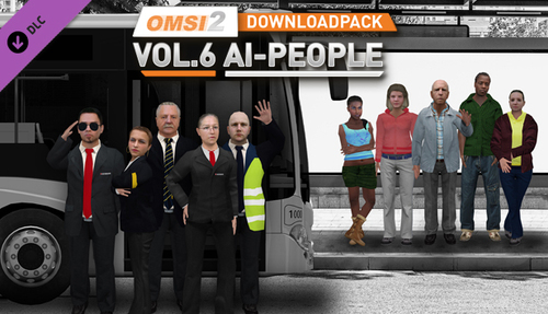 OMSI 2 Add-on Downloadpack Vol. 6 - AI People | Deku Deals