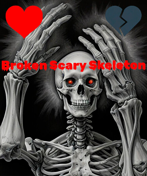 Broken Scary Skeleton | Deku Deals