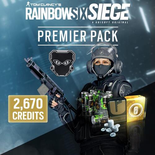 Tom Clancy’s Rainbow Six Siege 2,670 Premier Pack | Deku Deals