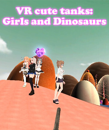 VR cute tanks: Girls and Dinosaurs | Deku Deals