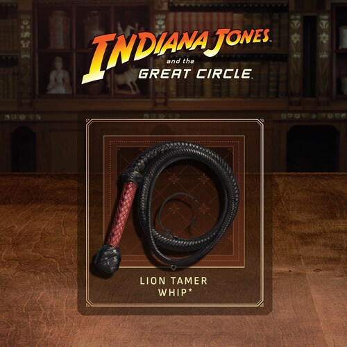 Indiana Jones and the Great Circle: The Last Crusade Pack - Lion Tamer Whip | Deku Deals