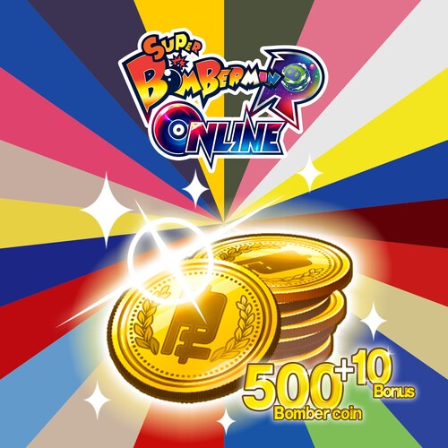 Super Bomberman R Online – 500 (+10 Bonus) Bomber coin | Deku Deals