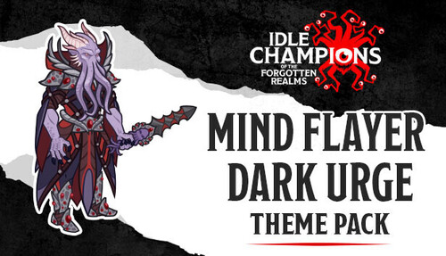 Idle Champions - Mind Flayer Dark Urge Theme Pack | Deku Deals