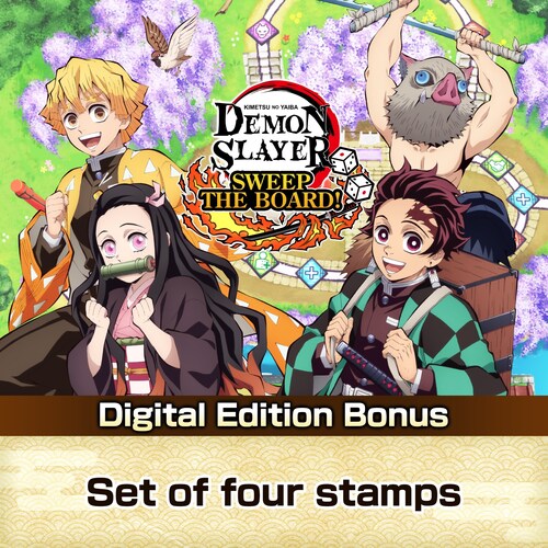 Demon Slayer -Kimetsu no Yaiba- Sweep the Board! – Set of 4 Stamps ...
