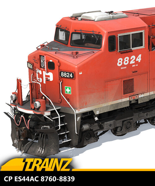 Trainz Railroad Simulator 2022 – Trainz 2022 DLC - CP ES44AC 8760-8839 | Deku Deals