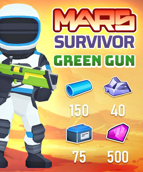 Mars Survivor: Green Gun | Deku Deals