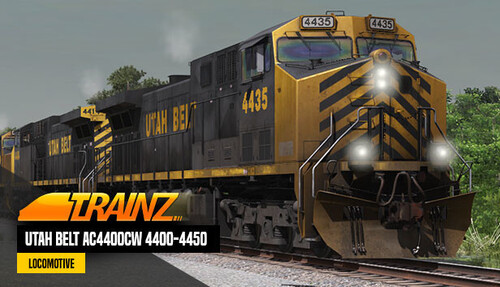 Trainz Railroad Simulator 2022 – Trainz 2022 DLC - Utah Belt AC4400CW 4400-4450 | Deku Deals
