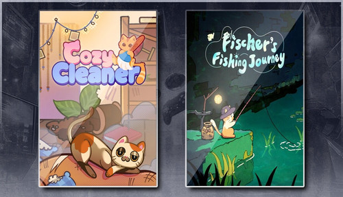 Cozy Cleaner & Fischer's Fishing Journey Bundle | Deku Deals