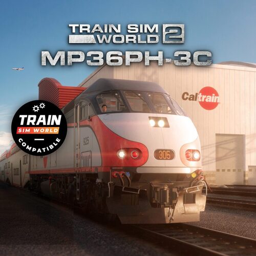 Train Sim World 4 Compatible: Caltrain MP36PH-3C 'Baby Bullet' | Deku Deals
