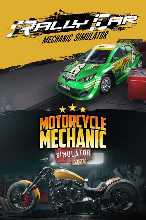 Rally Car Mechanic x Motorcycle Mechanic Simulator 2021 | Deku Deals