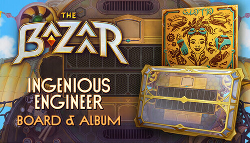 The Bazaar - Ingenious Engineer's Board & Album | Deku Deals