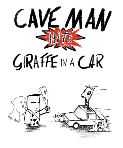 Caveman hits Giraffe in a Car | Deku Deals
