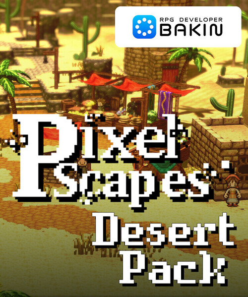 RPG Developer Bakin PixelScapes Desert Pack | Deku Deals