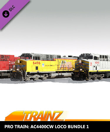 Trainz Railroad Simulator 2022 – Trainz 2022 DLC - ProTrain: AC4400CW Loco Bundle 1 | Deku Deals