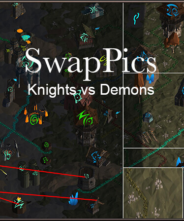 SwapPics: Knights vs Demons | Deku Deals