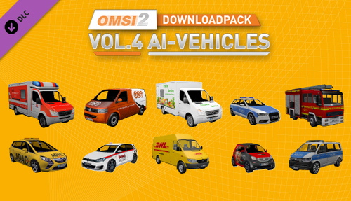 OMSI 2 Add-on Downloadpack Vol. 4 - AI Vehicles | Deku Deals